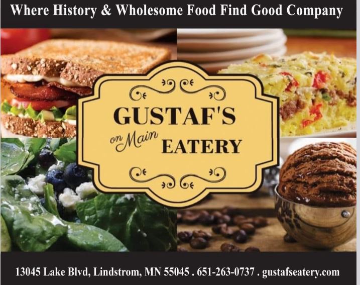 Gustaf’s on Main Eatery – Lindstrom, MN. – Explore the Wild and Scenic ...